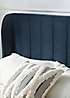 Evora Velvet Fabric Bedframe | Freemans