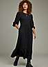 Freemans Black Tiered Maxi Dress | Freemans