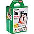 Fujifilm Instax Mini Credit Card Size Glossy Photo Film 10 Pack x 2 ...