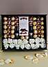 Funky Hampers Luxury Baileys Lovers Hamper With White Roses And ...