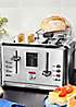 Gastroback Design Digital 4 Slice Toaster - Stainless Steel | Freemans
