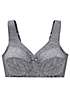 Glamorise Full Figure Plus Size MagicLift Moisture Control Wirefree Bra ...