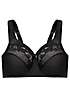Glamorise Full Figure Plus Size MagicLift Wirefree Minimizer Support ...