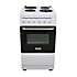 Haden HES050W 50cm Single Cavity Freestanding Cooker with Solid Plate ...