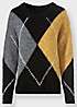 Heine Diamond Pattern Jumper | Freemans