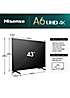 Hisense A6N 43 Inch LED 4K HDR Smart Freely TV - 43A6NTUK | Freemans