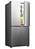 Hisense RQ5P470SAID American Style Fridge Freezer - Stainless Steel ...