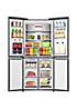 Hisense RQ5P470SAID American Style Fridge Freezer - Stainless Steel ...