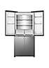 Hisense RQ5P470SAID American Style Fridge Freezer - Stainless Steel ...