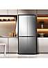 Hisense RQ5P470SAID American Style Fridge Freezer - Stainless Steel ...