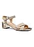 Hotter Gold Riviera Formal Sandals | Freemans