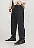 Jack & Jones Black Relaxed Jeans | Freemans