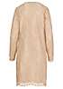 Kaleidoscope Champagne Lace Longline Jacket | Freemans
