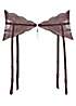 LASCANA Floral Look Transparent Lace Suspenders | Freemans