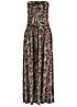 LASCANA Leopard Print Bandeau Maxi Dress | Freemans