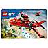 LEGO City Fire Rescue Plane Building Toy Set | Freemans