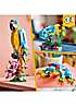 LEGO Creator 3 in 1 Exotic Parrot to Frog to Fish Animal Figures ...