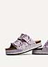 Linzi Bahama Lilac Diamante Flatform Sandals | Freemans