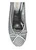 Lotus Americas Silver Textile Ballerina Shoes | Freemans