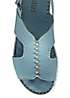 Lotus Astrid Pale Blue Leather Slingback Sandals | Freemans
