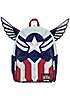 Loungefly Marvel Falcon Captain America Cosplay Mini Backpack | Freemans