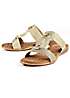 Lunar Calow Gold Sandals | Freemans