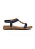 Lunar Portofino Blue Sandals | Freemans