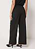 M&Co Petite Military Button Trousers | Freemans