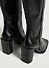 Mango Sofi High Heel Leather Boots | Freemans