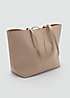 Mango White Maribel Tote Bag | Freemans