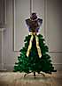 Navy Blue & Sequin Mannequin Christmas Tree | Freemans