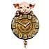 Nemesis Now ’Piggin’ Tickin’ Pig Pendulum Clock | Freemans