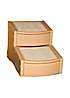 Pet Gear Easy Step Stairs 2 Step Tan | Freemans
