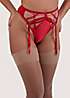Playful Promises Ramona Ruby Red High Waist Thong | Freemans