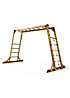 Plum Wooden Monkey Bars - Free Standing | Freemans