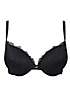 Pretty Polly Lola Underwired Push Up Plunge Bra | Freemans