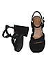 Radley London Black Archer Street Crossover Platform Heel Sandals ...