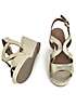 Radley London Soft Gold Florence Close Metallic Wishbone Midi Wedge ...