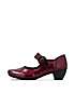 Rieker Red 41756-33 Patent Buckle Court Shoes | Freemans
