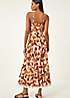Roman Abstract Tassel Trim Maxi Dress | Freemans