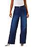 Roman Originals Denim Stretch Wide Leg Jeans | Freemans