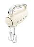 SMEG HMF01CRUK Retro 50’s Style Hand Mixer - Cream | Freemans