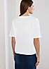 STAR by Julien Macdonald Eyelet Detail Short Sleeve T-Shirt | Freemans