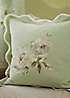 Sanderson Adele Embroidery 45x45cm Feather Rich Cushion | Freemans