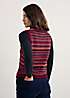 Seasalt Cornwall Red Percella Cove Fair Isle Knitted Vest | Freemans