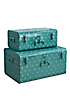 Set of 2 Polka Dot Storage Trunks | Freemans