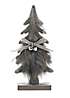 Set of 2 Wooden Trees with Faux Fur Detail | Freemans