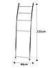 Showerdrape Apex Bathroom Freestanding Towel Rail Storage Ladder | Freemans