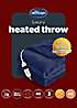 Silentnight Navy Luxury Heated Fleece Throw | Freemans