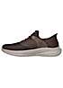 Skechers Slade Macklin Slip-Ins Chocolate Trainers | Freemans